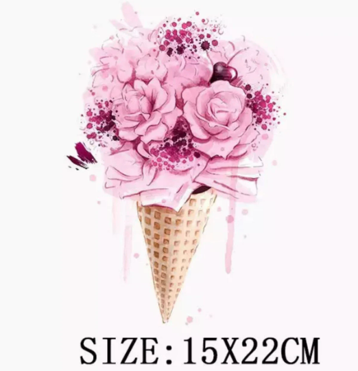 DIY Heat Transfer/Iron on Image Transfer (Ice Cream Cone ...